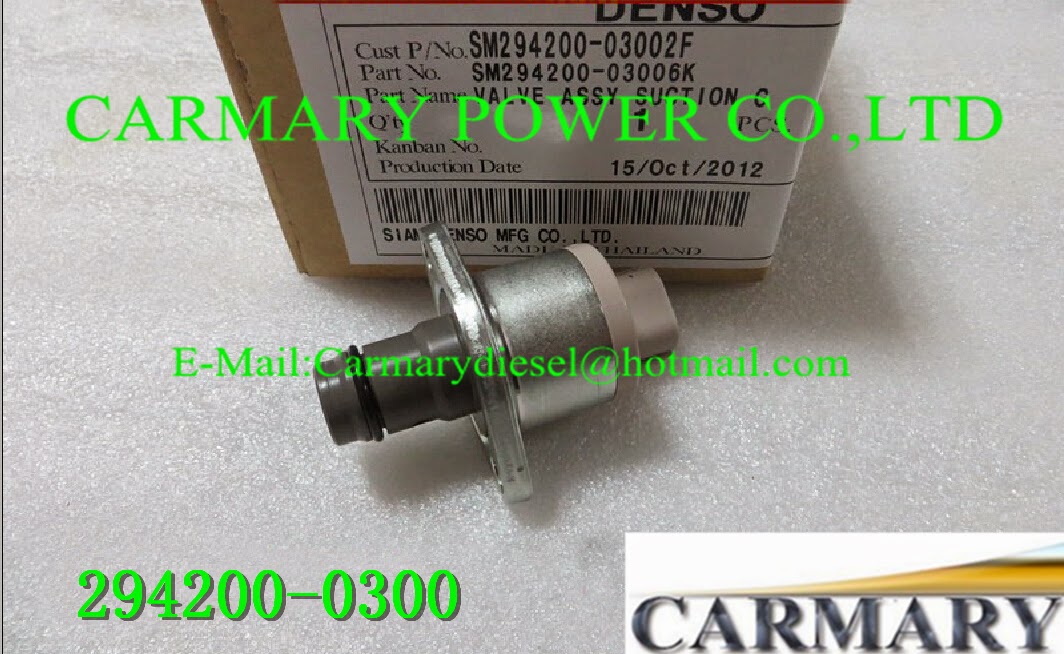CARMARY POWER CO.,LTD: Denso 100% Geuine New SCV Assy 294200-0300 ...