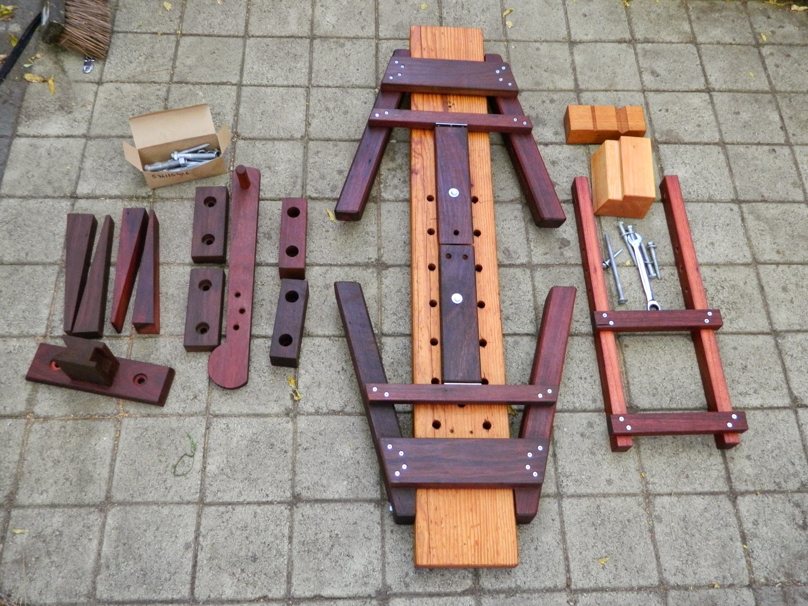 Combining a Shaving Horse and Bowl Carving Bench – My “Mk III” Shaving ...