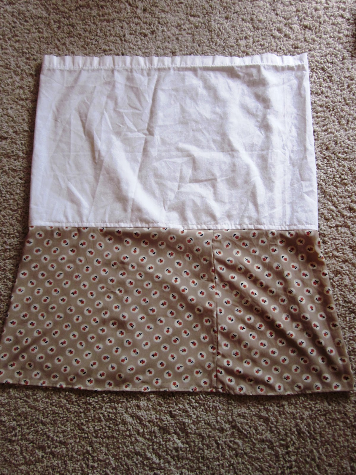 Fancy That Notion: DIY: Easy Dress Extension