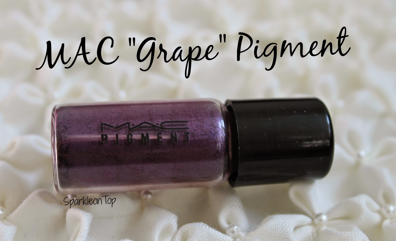 Sparkle on Top: MAC "Grape" Pigment