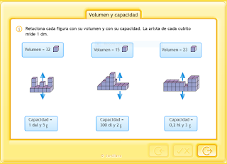 Maths, Science, ... Year 6: Volumen y capacidad