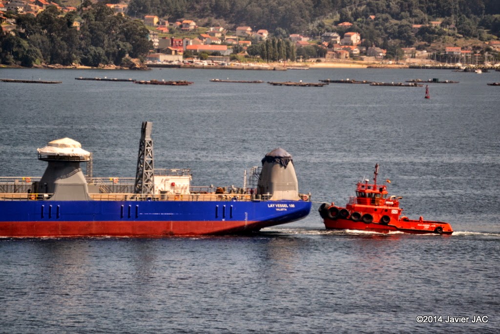 Observador de buques shipspotter en Vigo: Multipropósito tendido de ...