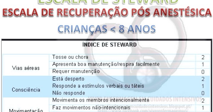 Viver Enfermagem em Cuidados Intensivos: ESCALA DE STEWARD ...