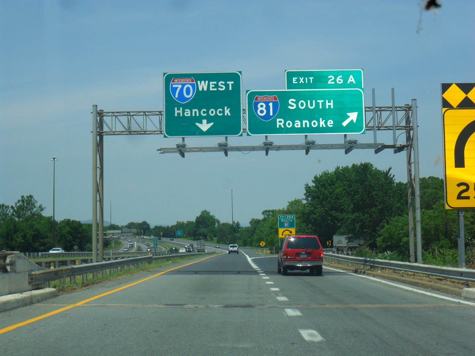 Luke's Signs: I-64 at Hampton Roads Bridge-Tunnel (Virginia); I-70 & I ...