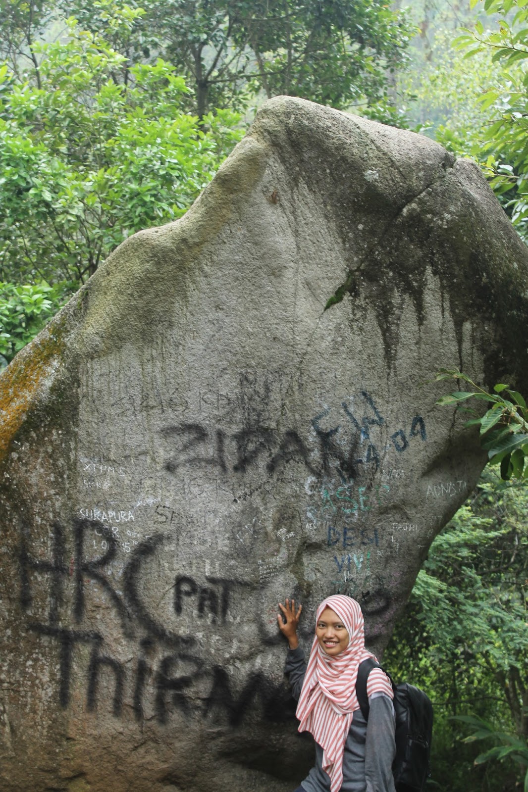 Rekaman Hidup Saya: Wisata Alam; Situs Batu Kuda - Manglayang