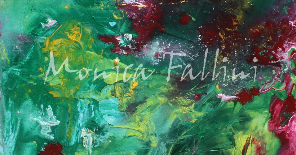 Paintings by Monica Fallini: Abstract painting original art by ...