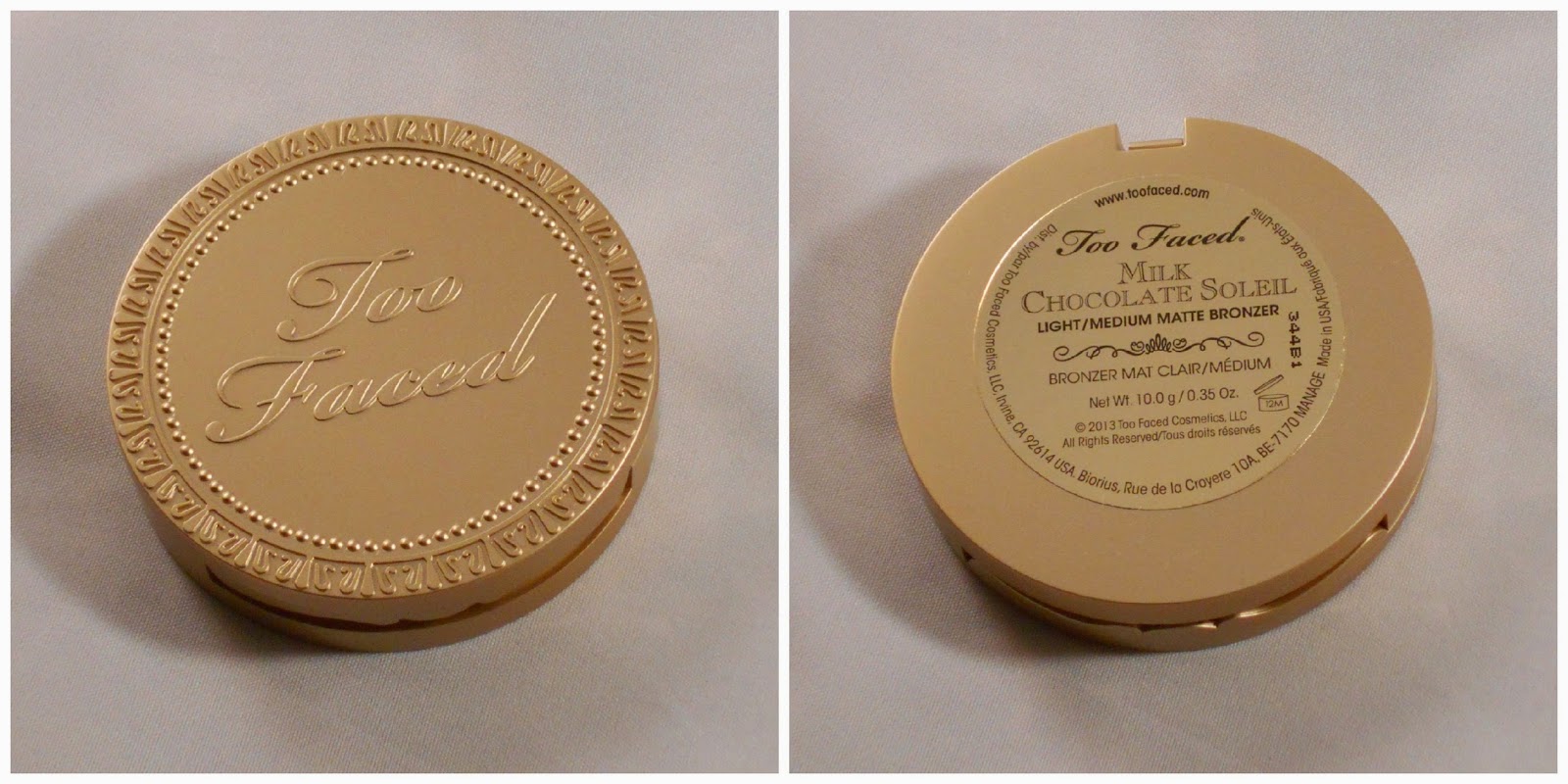 Makeup, Fashion & Royalty: Review: Too Faced Milk Chocolate Soleil Bronzer!