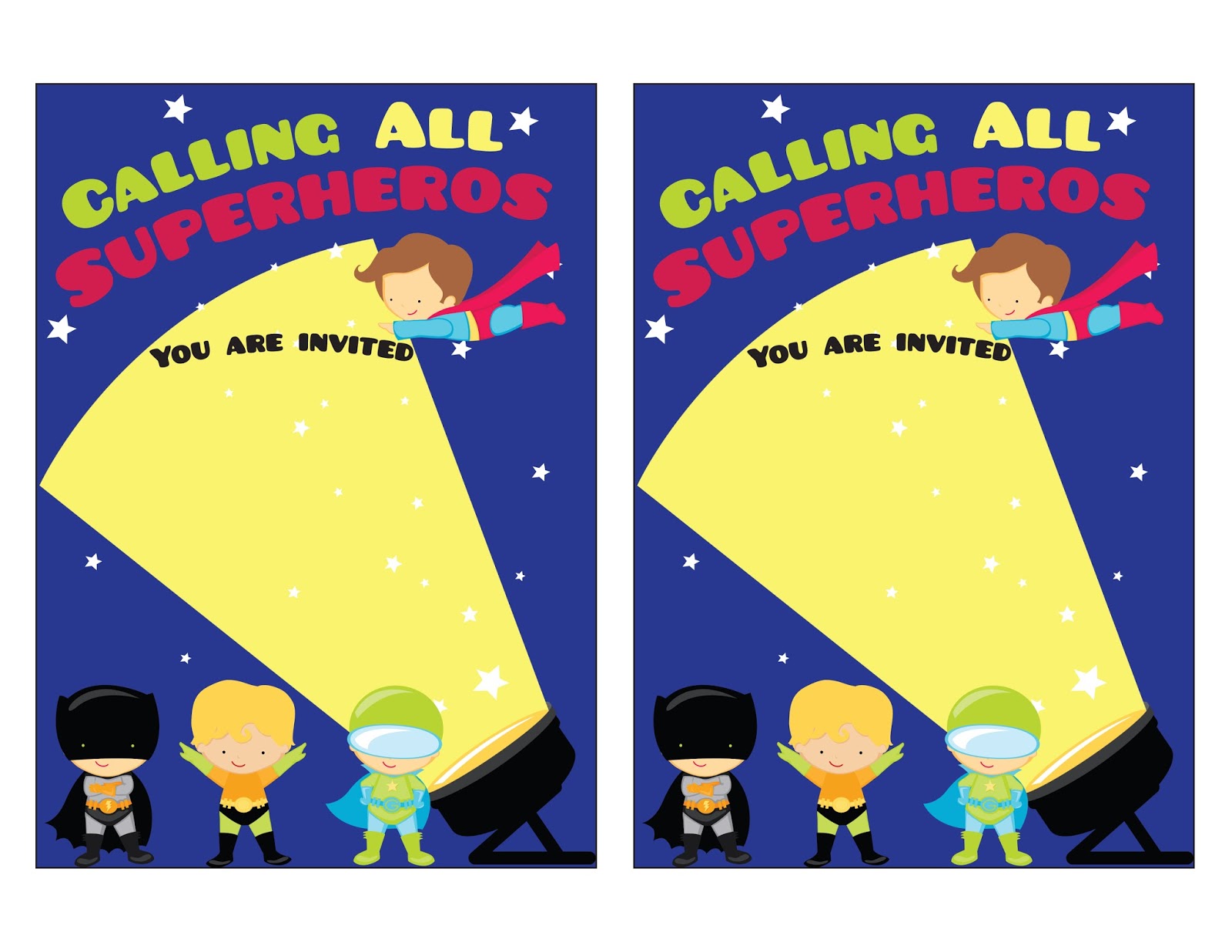 Calling All Superheroes! Free Printable Mini Kit. - Oh My Fiesta! for Geeks