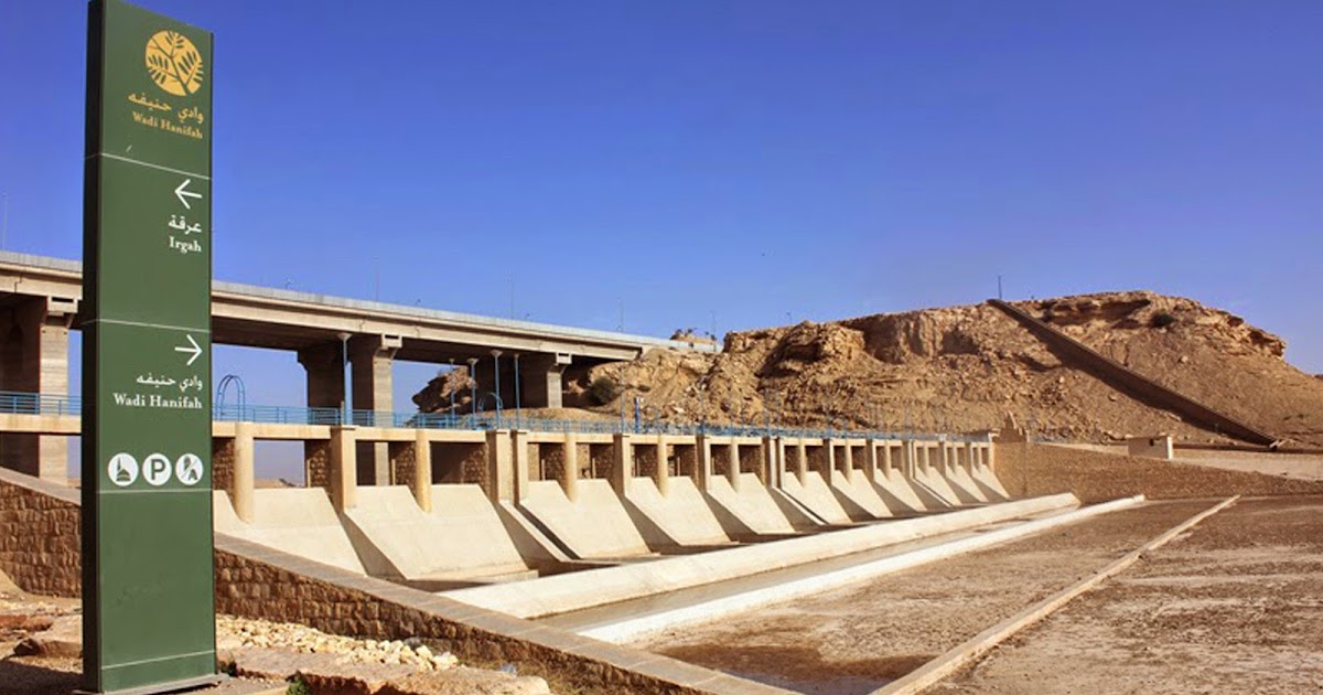 Wadi Hanifah in Winter