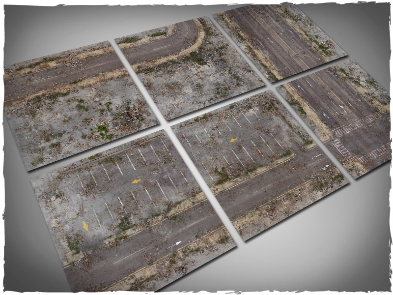 Wargame News and Terrain: Deep-Cut Studio: New The Walking Dead Gaming Mat