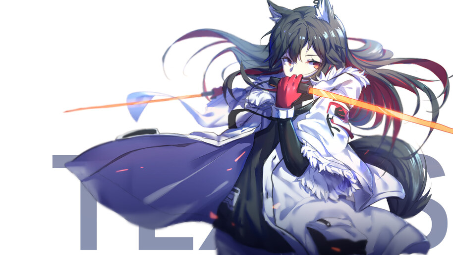 Azur Lane, Atago, Anime Girl, 4K, #4.1791 Wallpaper PC Desktop