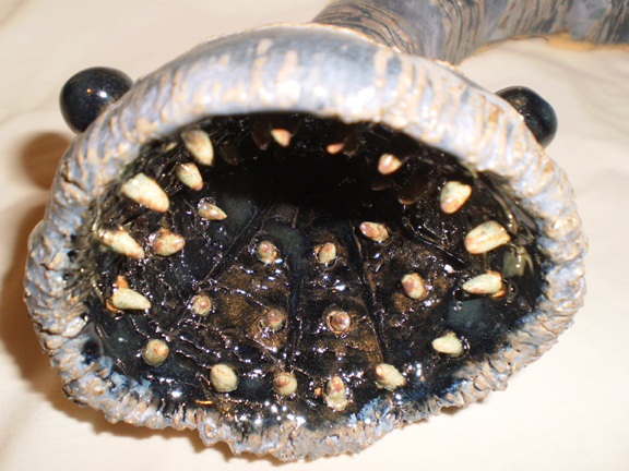 Aberrant Ceramics: Purple Worm 2