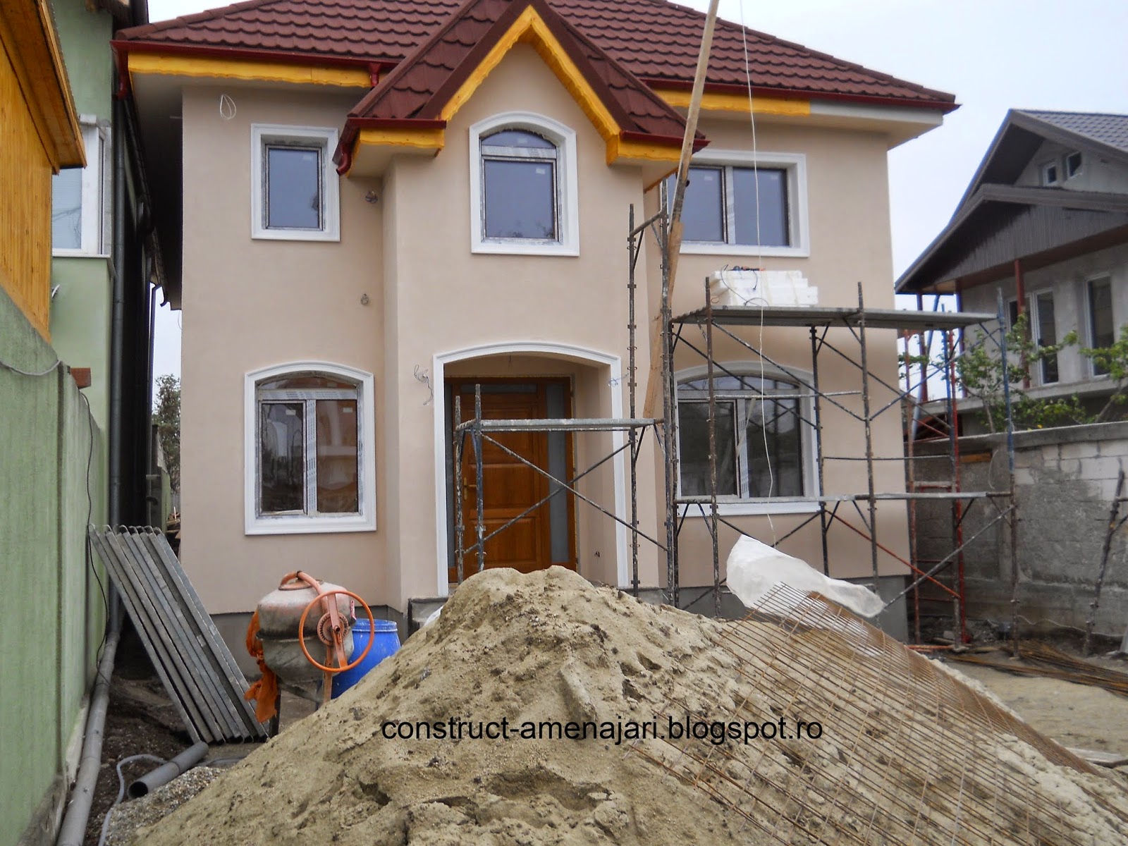 Constructii si Amenajari: Manopera fatada