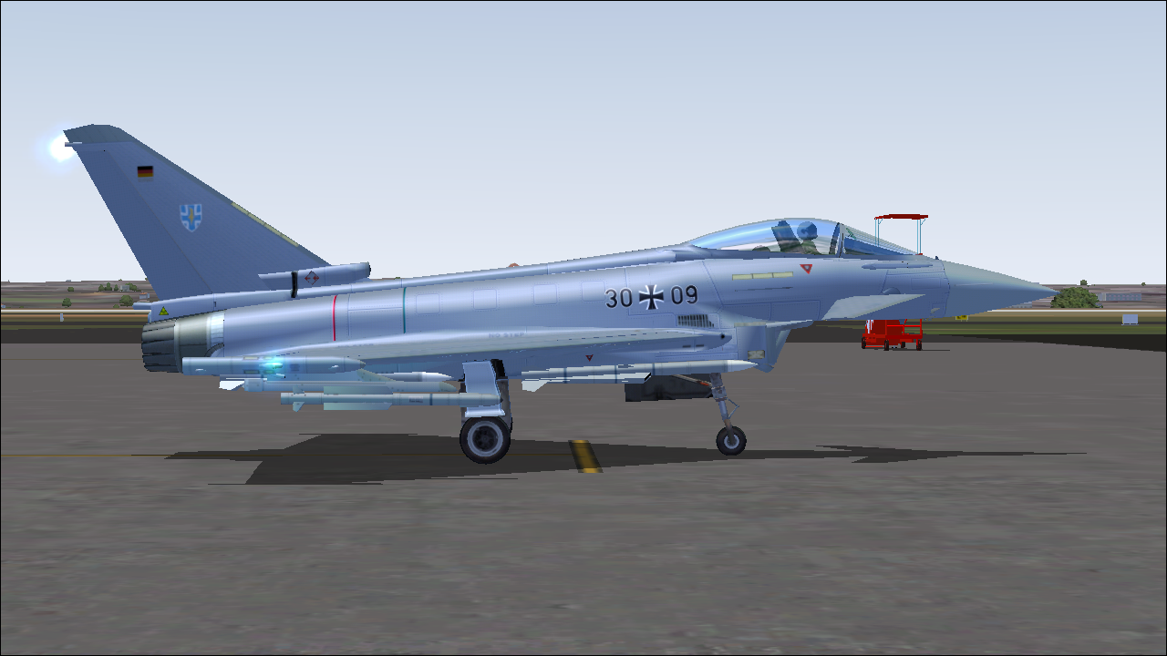 FS2004/FSX - AFS Design: Eurofighter Typhoon V3