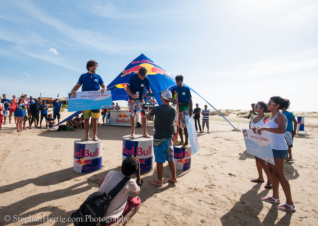 living the dream: Red Bull island hopping