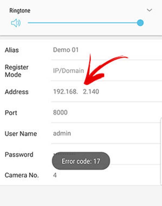 How to fix error code 17 on Hikvision devices - SecurityCamCenter.com