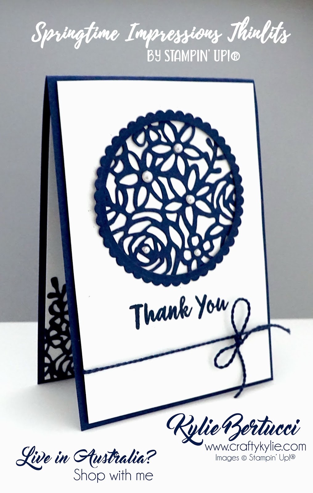Springtime Impressions Thinlits Dies - Kylie Bertucci