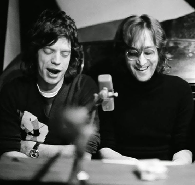 LES BRUITS MAGIQUES: Portfolio # 11 : John & Mick, The Rolling Beatles