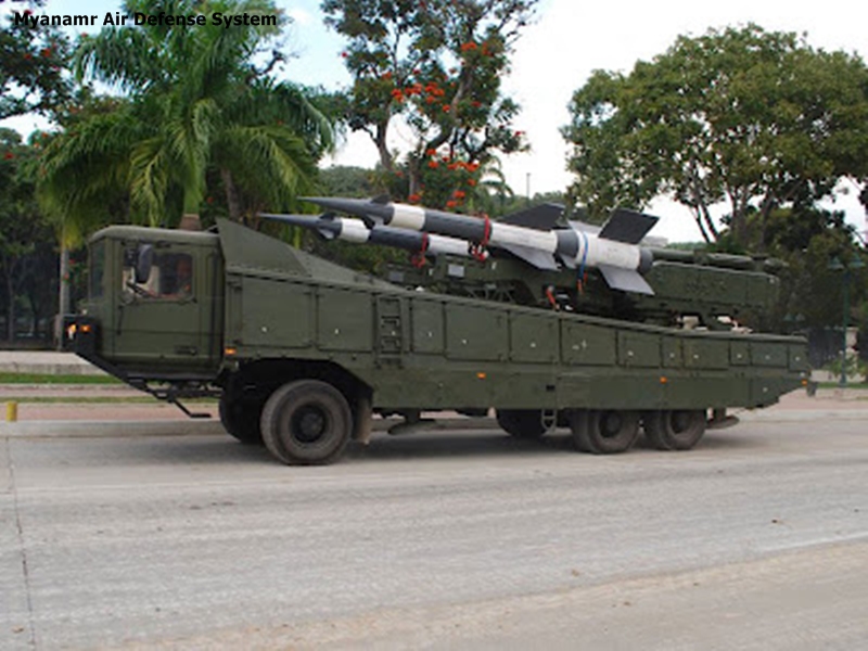 វិទ្យាសាស្រ្តយោធាកម្ពុជា: ប្រព័ន្ធការពារអាកាស Myanmar