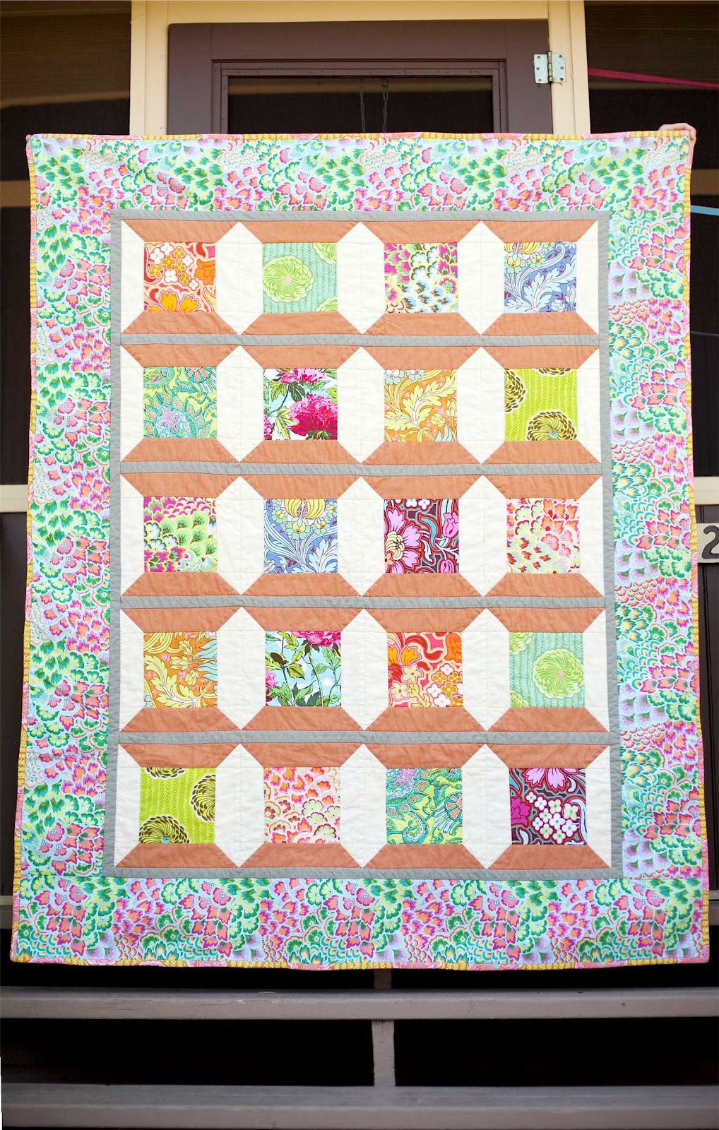 Slate Falls Press: Phoebe's Spool Quilt