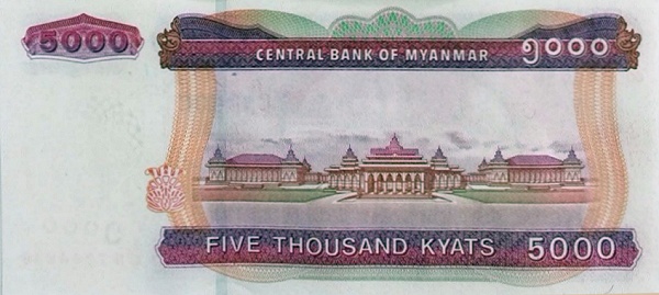 Matawang Myanmar (5000 Kyats) - Tukaran Mata Wang - Kadar Tukaran Wang