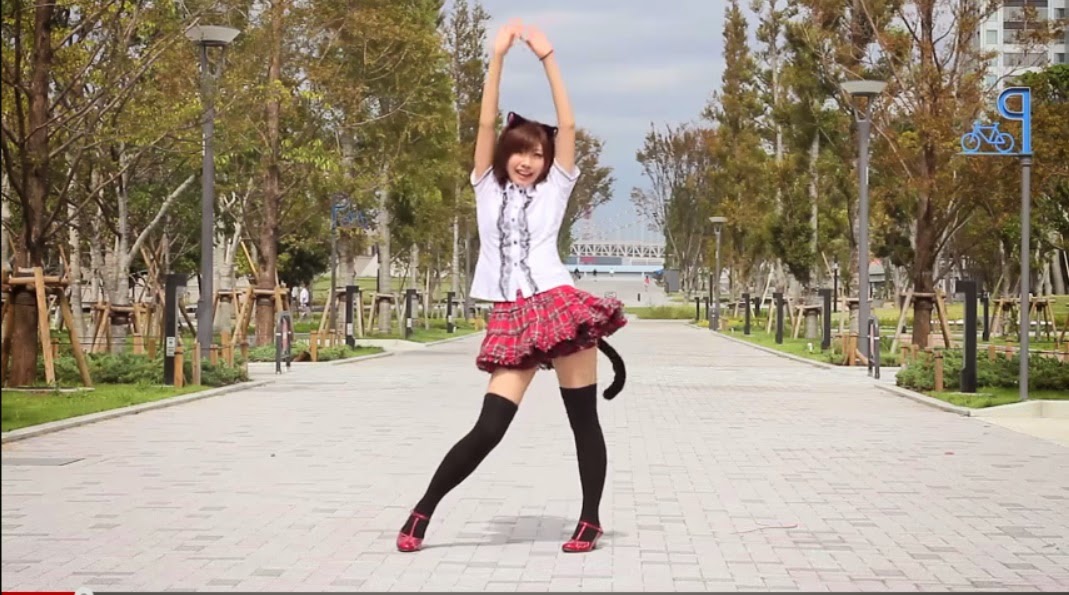 Cute Japanese girl dancing Video! "WOTANO-MUSUME ODOTTEMITA" Cat ...