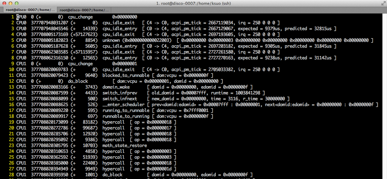 Virtualization Blog: [Virtualization-57]How to use Xentrace in Xen