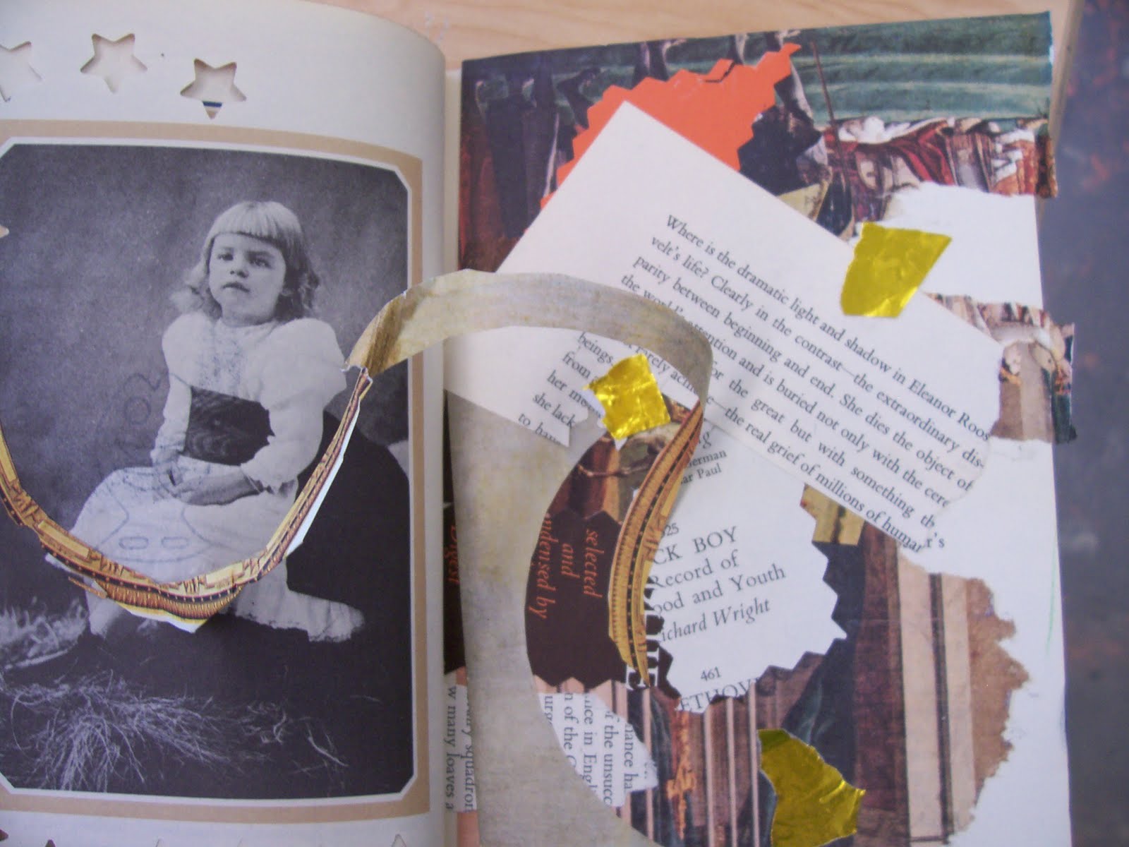 Irvington Community Middle School Art: Altered Art Books- 8th grader's ...