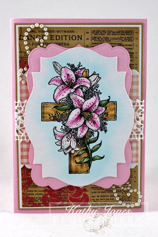Inspired to Stamp: Easter Cross