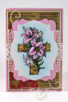 Inspired to Stamp: Easter Cross