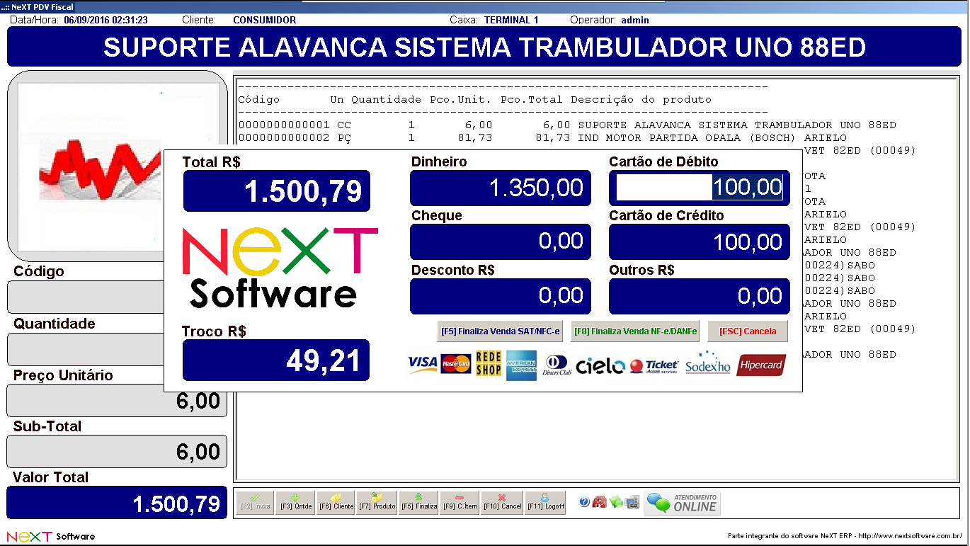 NeXT Software - Sistemas ERP e Nota Fiscal Eletrônica (NF-e / NFS-e ...