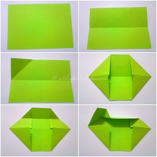 How To Make Origami Double Love/Double Heart | Siti Kektus