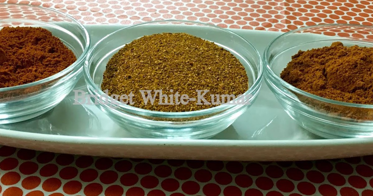 ANGLO-INDIAN CUISINE : HOME MADE CURRY POWDERS USED IN ANGLO-INDIAN ...