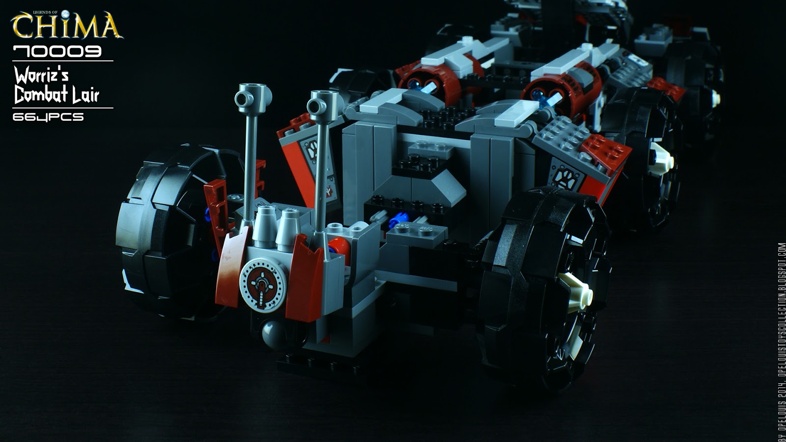 Opelouis's Toys Collection: LEGO Chima 70009 Worriz's Combat Lair part ...