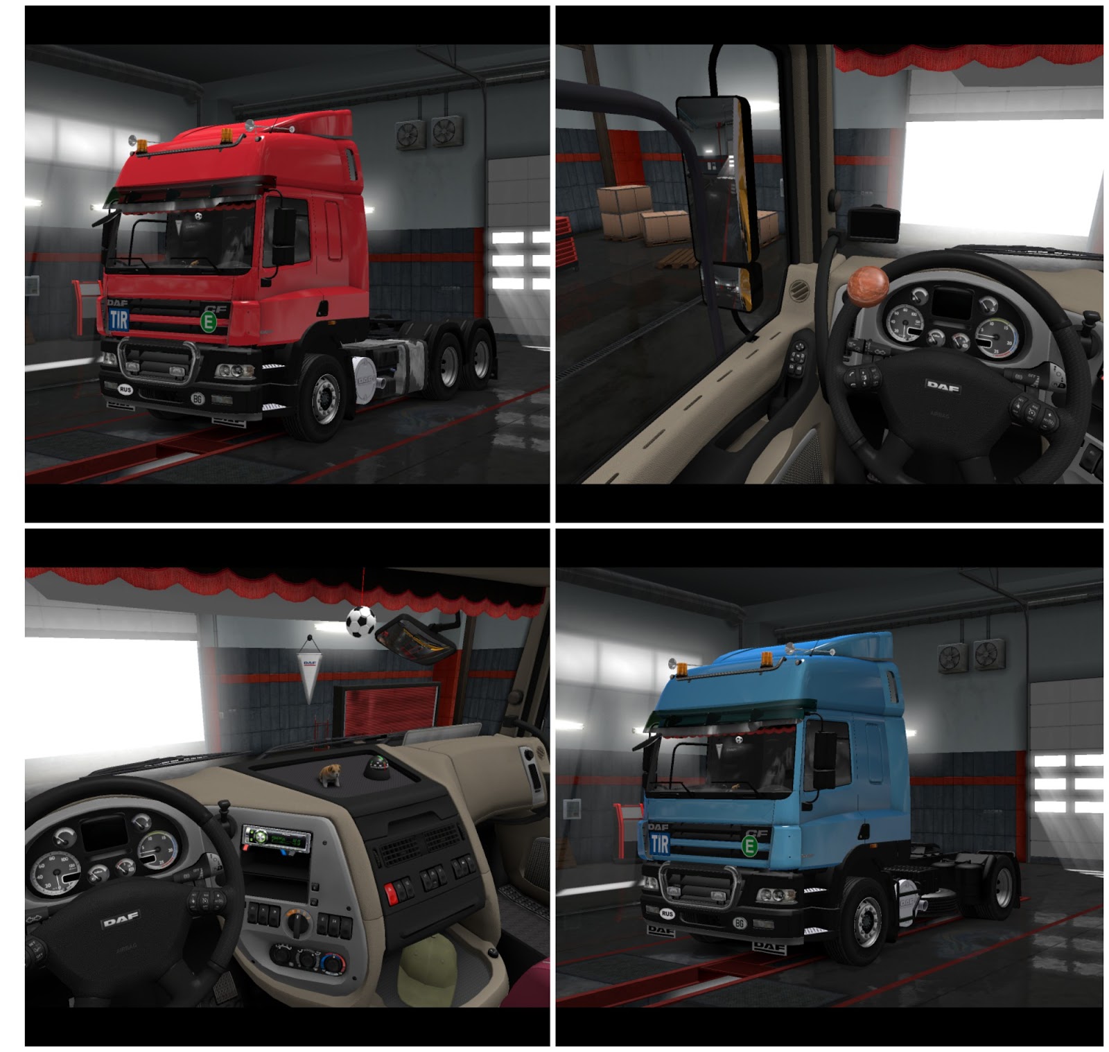 Daf cf 85 V1.12 | Euro Truck Simulator 2