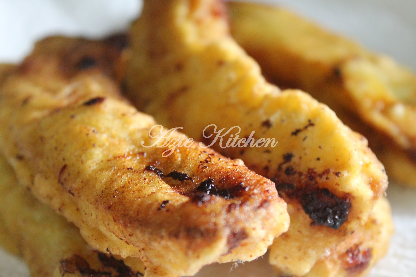 Sedap Nyer Pisang Raja Goreng - Azie Kitchen