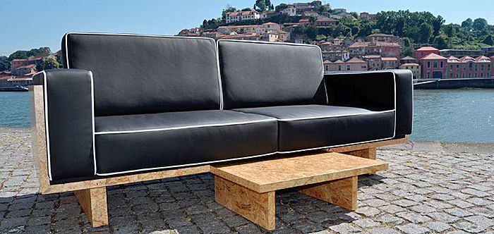 עולה על העיצובים: רהיטי OSB.