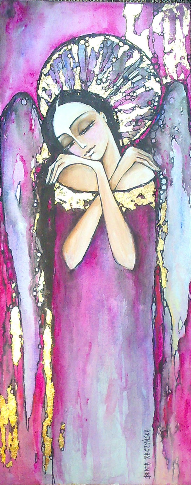 Moje malowanie... : anioly