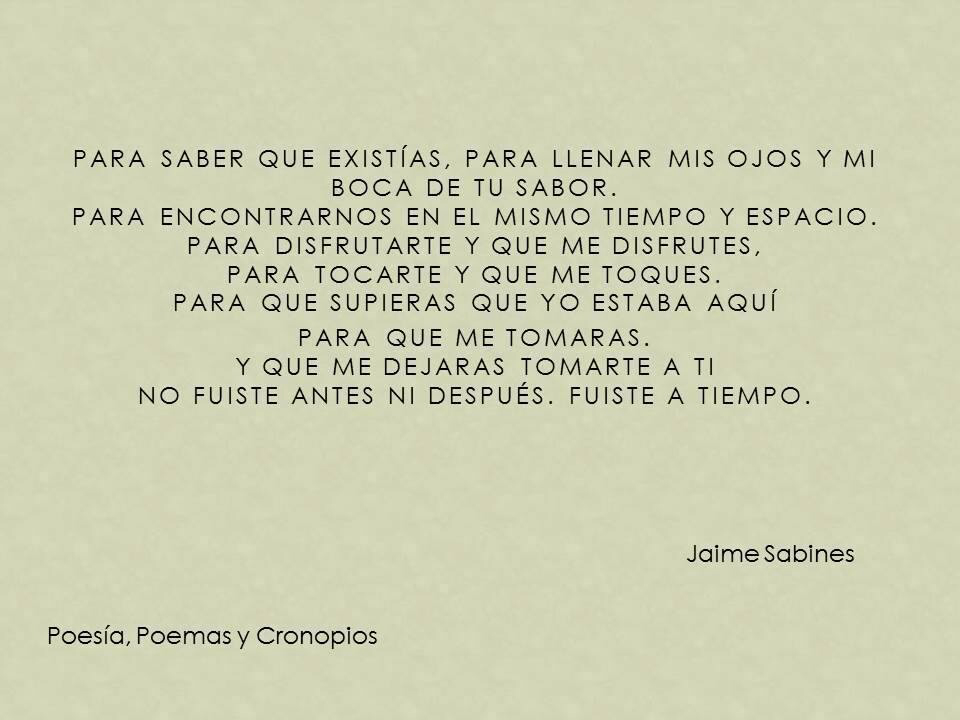 Así es - Jaime Sabines