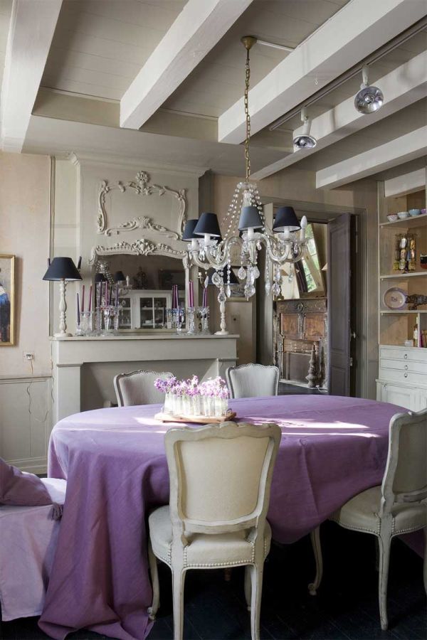 Beauty Houses: Purple Twilight Interior Designs House