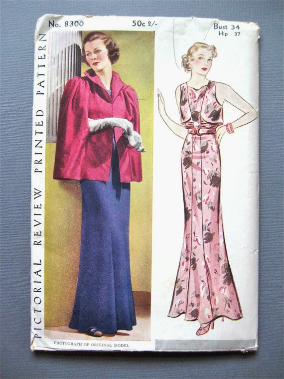 Dividing Vintage Moments : Pictorial Review Patterns 1930s