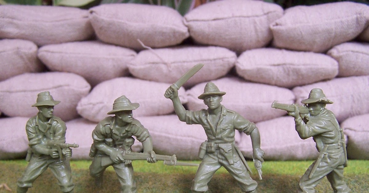 WWII Plastic Toy Soldiers: Introducing the ANZAC Infantry