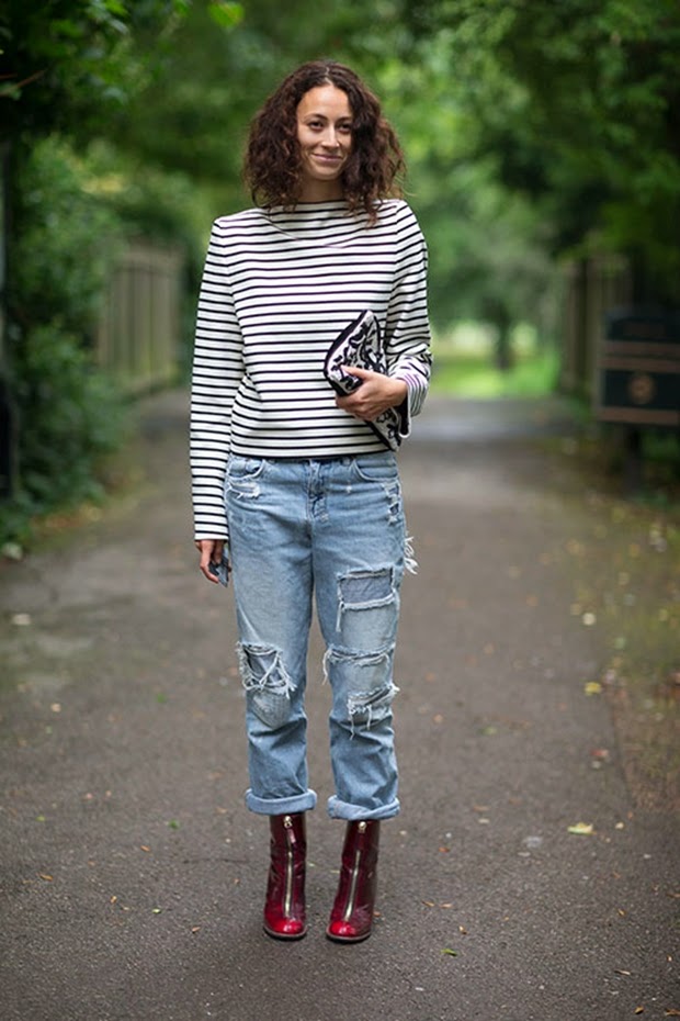 Balkan style by M.: LFW Street Style