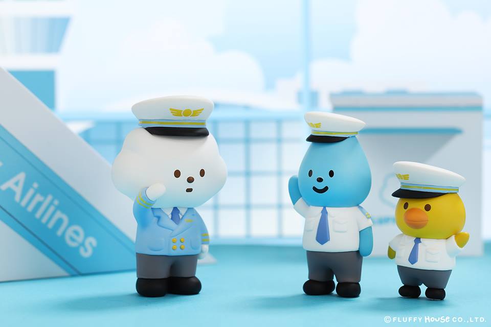 Fluffy House Presents FLUFFY AIRLINES For Shanghai Toy Show 2019 Debut