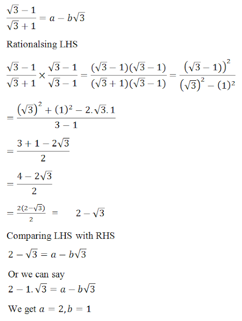 R.D. Sharma Solutions Class 9th: Ch 3 Rationalisation Exercise 3.2