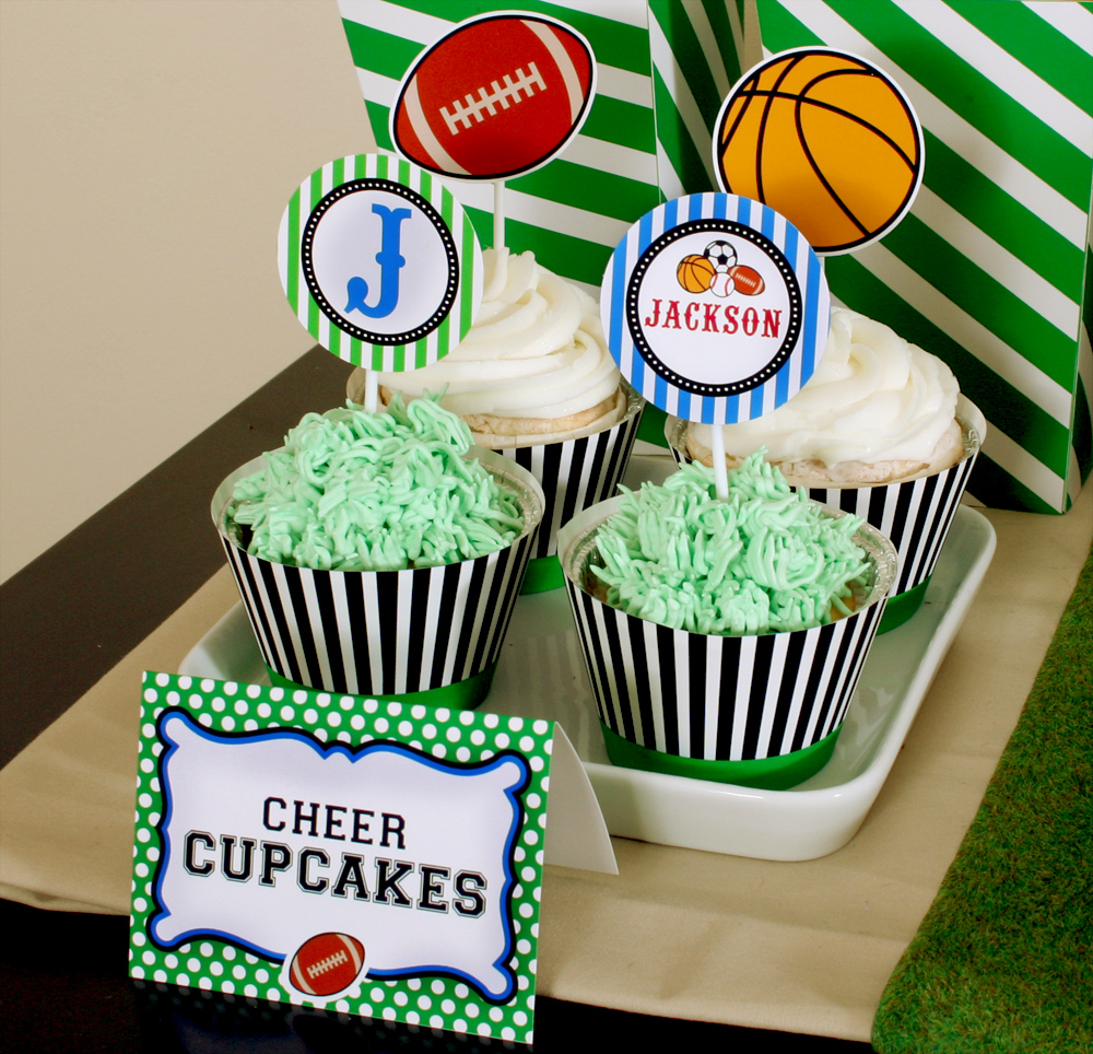 Vens' Paperie: Sport Birthday Party