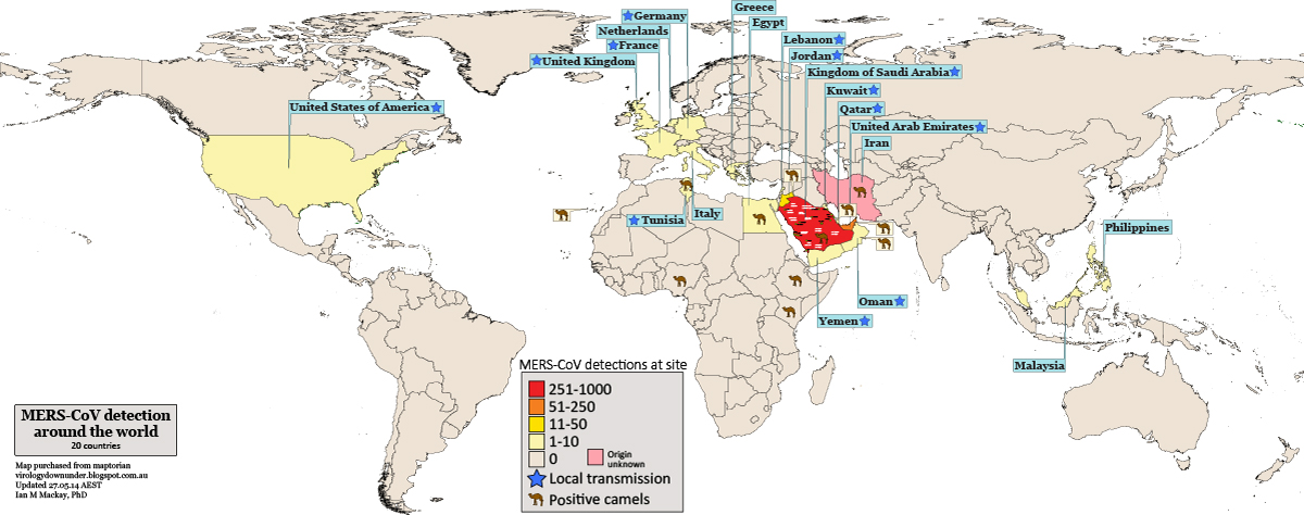 VDU's blog: Iran reports 2 MERS-CoV cases: 20th country [UPDATED]