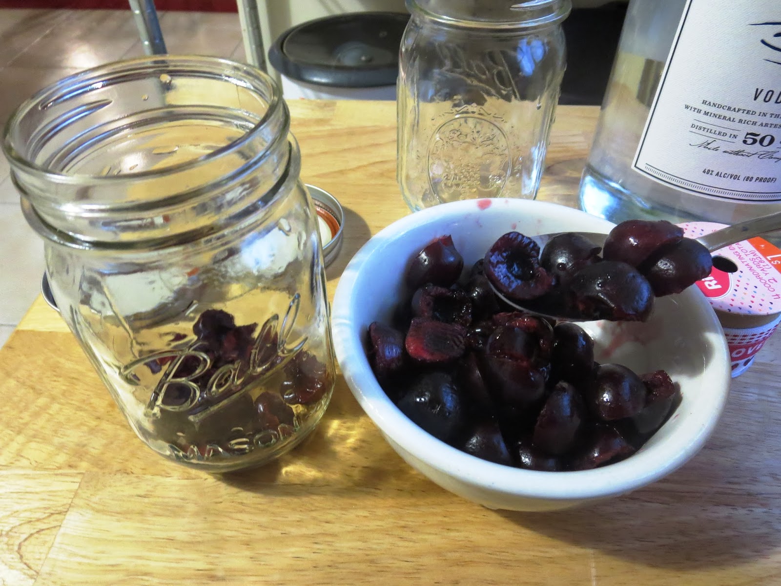 DIY - Cherry Infused Vodka for Valentine's Day ~ SugarSkull Industries