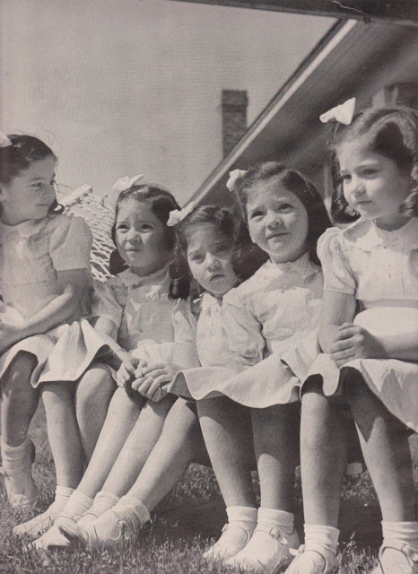 The First Quintuplets Known to Have Survived Infancy: 26 Vintage ...
