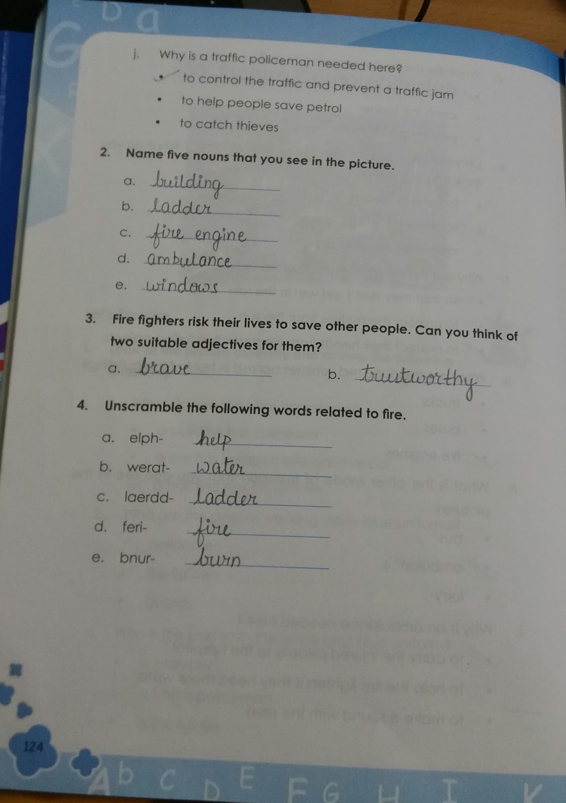 Grade 3, English, Picture Comprehension and Picture Composition (T.B)